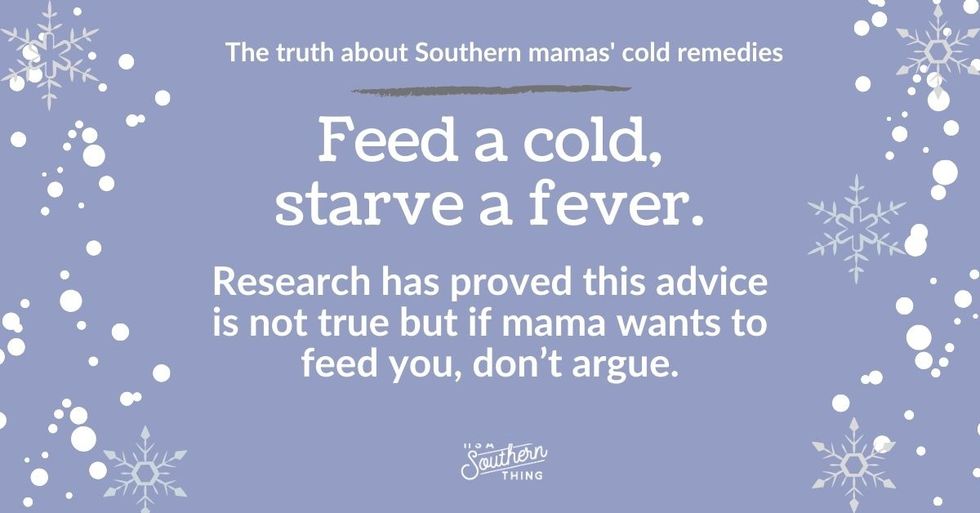 Southern mama cold remedies – do they really work? - It's a Southern Thing