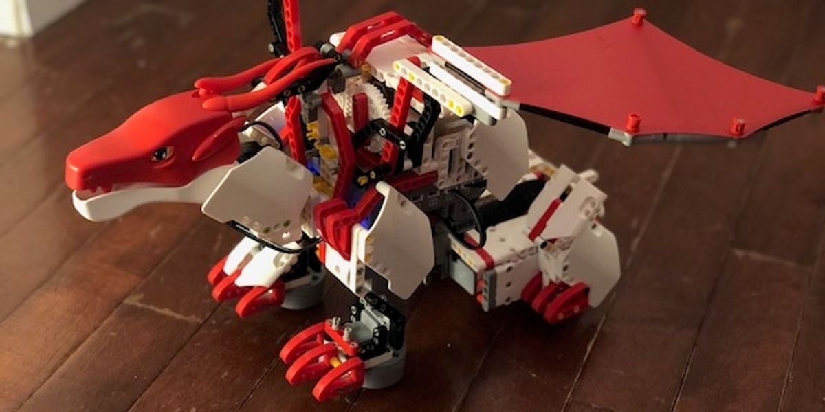 Ubtech Jimu Robot Firebot Review: A dragon that flaps its wings - Gearbrain