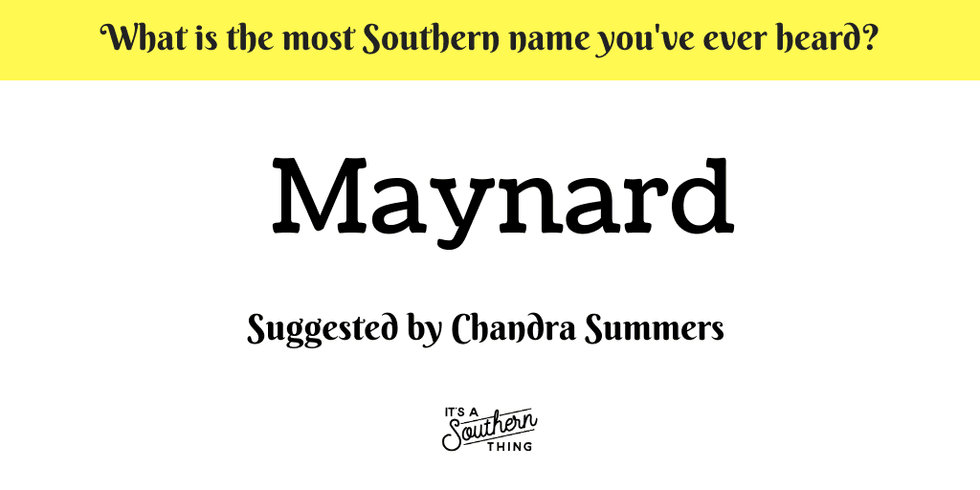 42 of the most Southern names ever - It's a Southern Thing