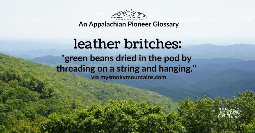 A glossary of words used by Appalachian Mountain pioneers - It's a ...