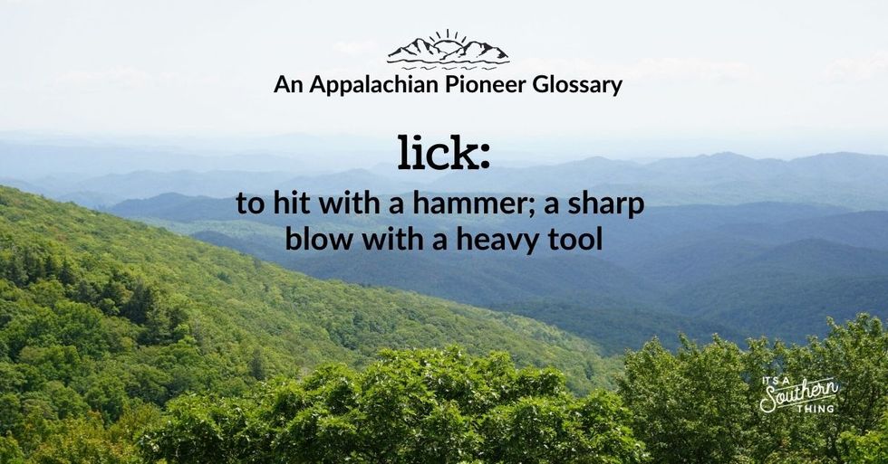 A glossary of words used by Appalachian Mountain pioneers - It's a ...