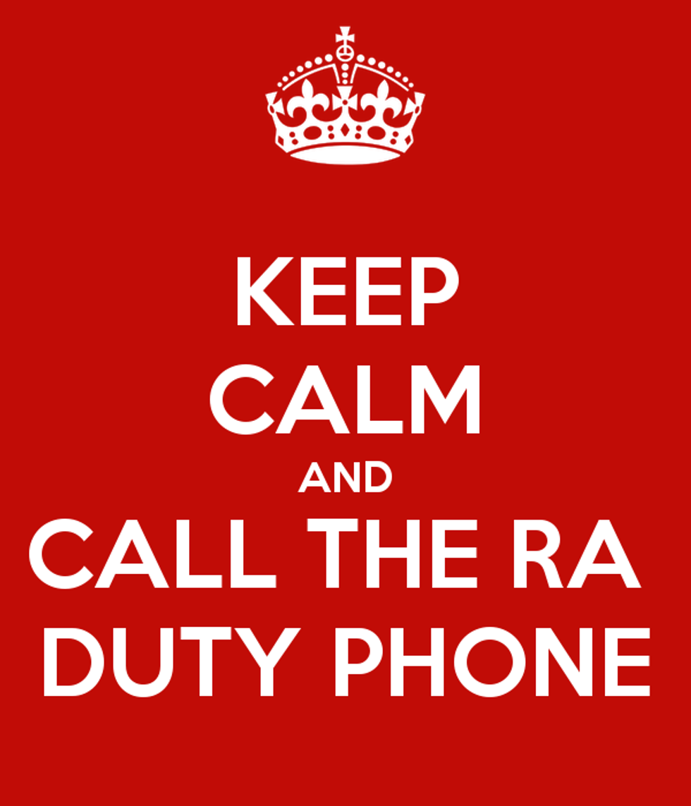 10 Giveaways You Are The RA On Your Dorm's Floor So Tragic You Can't ...