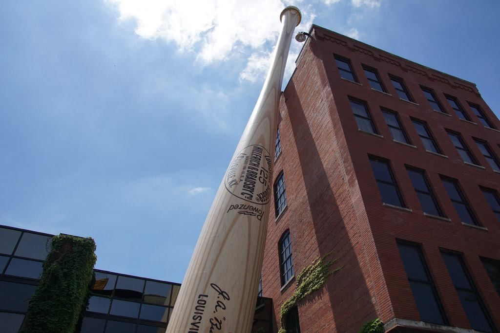 See the World's Largest Baseball Bat and tour the Louisville Slugger ...