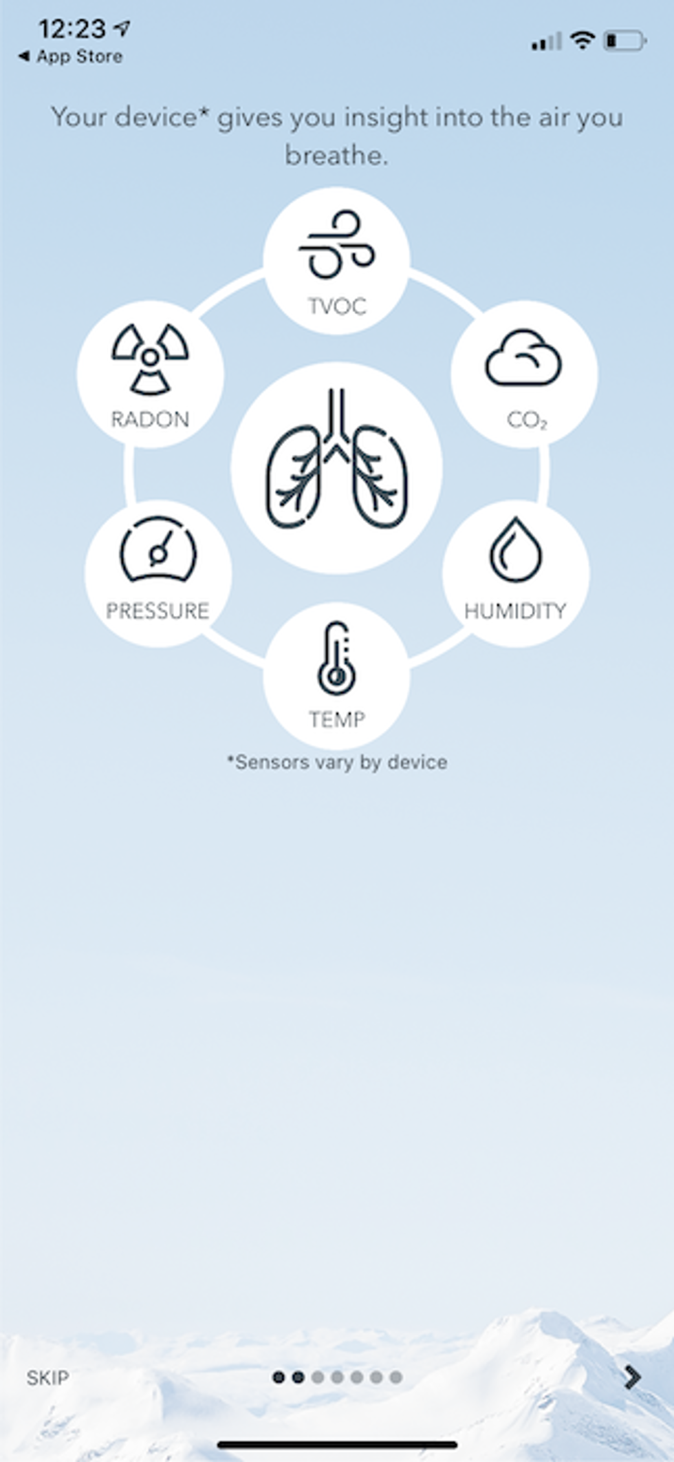 Airthings Wave Mini Smart Indoor Air Quality Monitor Review - Gearbrain