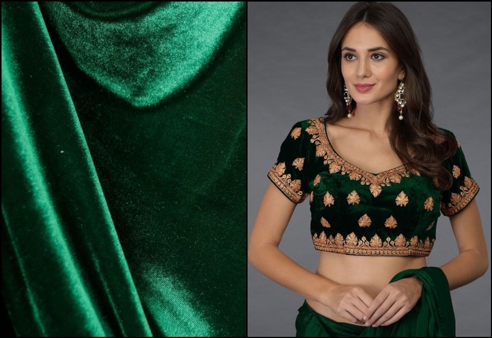 Variety Of Blouse Materials For Different Looks