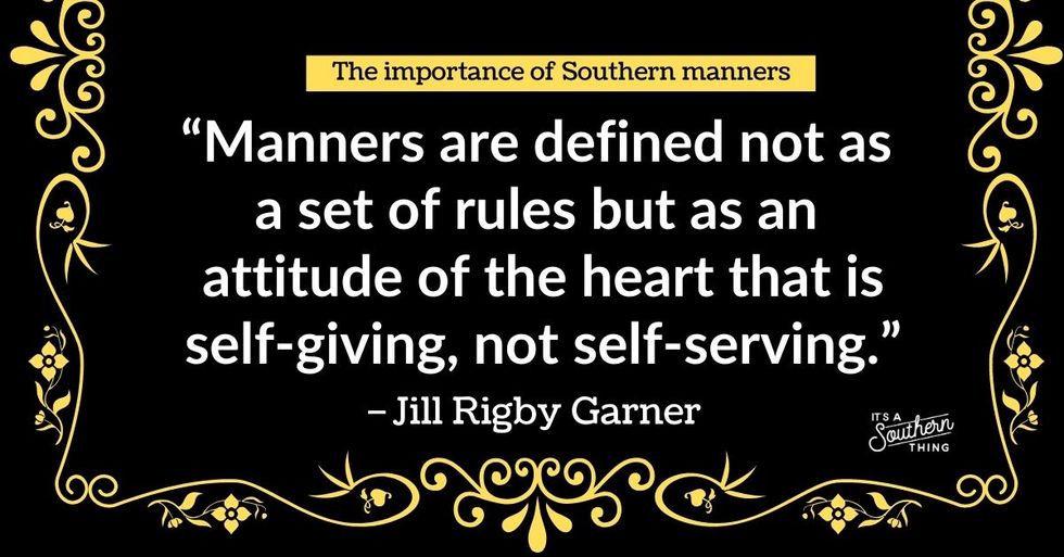 How Southern manners make the world a kinder, gentler place - It's a ...
