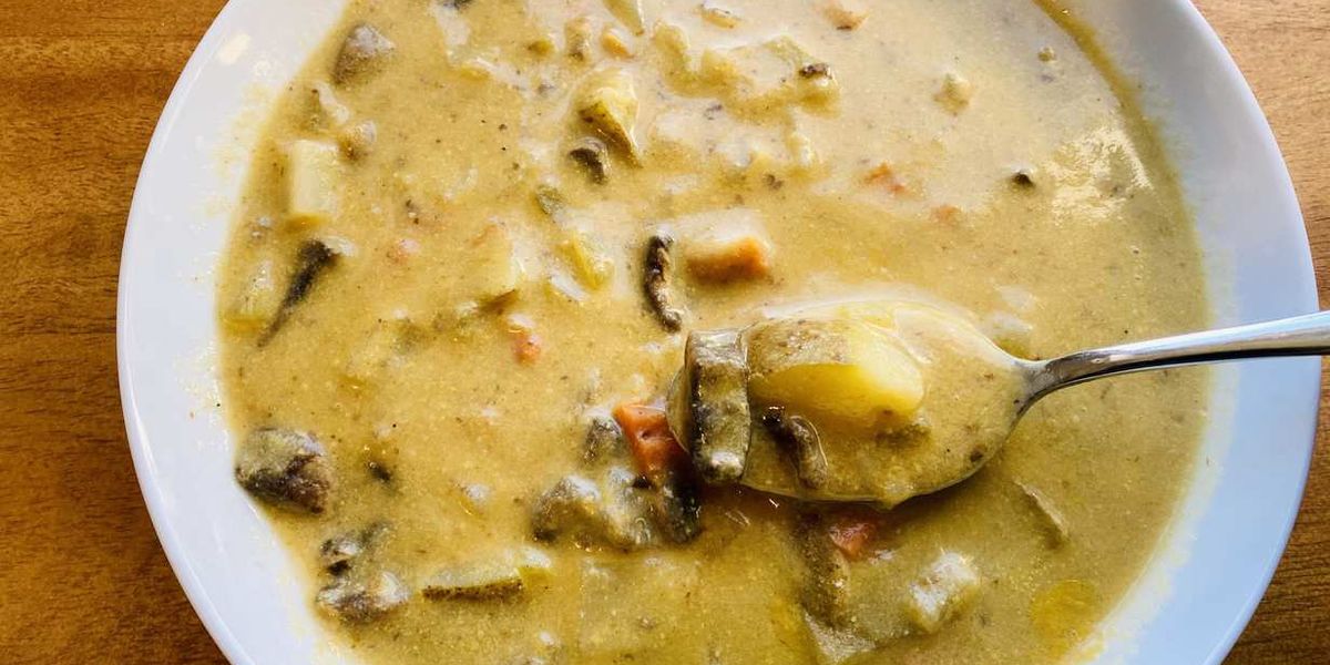 Vegan Clam Chowder Oh My! - My Recipe Magic