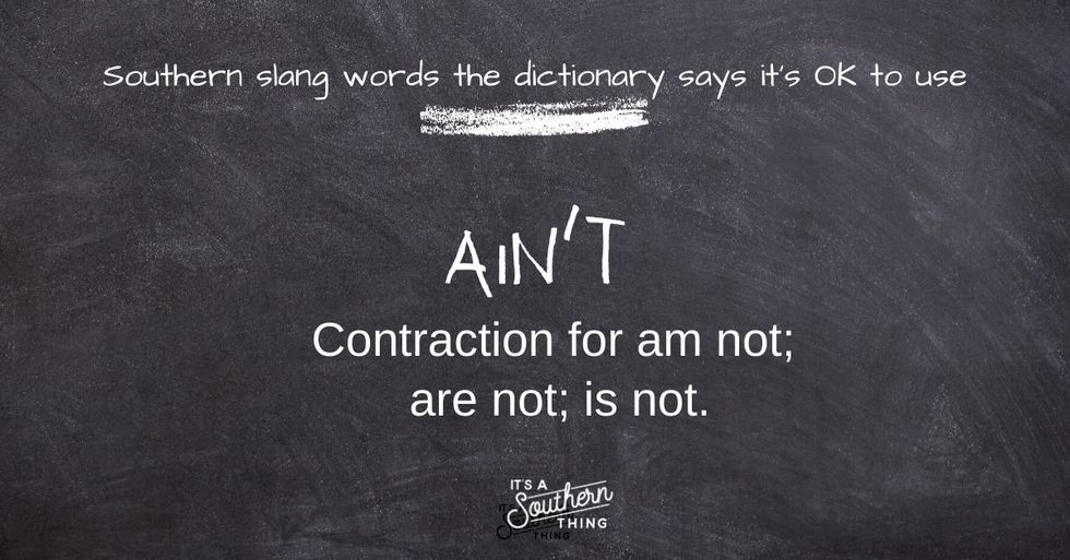 Informal Southern words the dictionary says it’s OK to use, even if ...