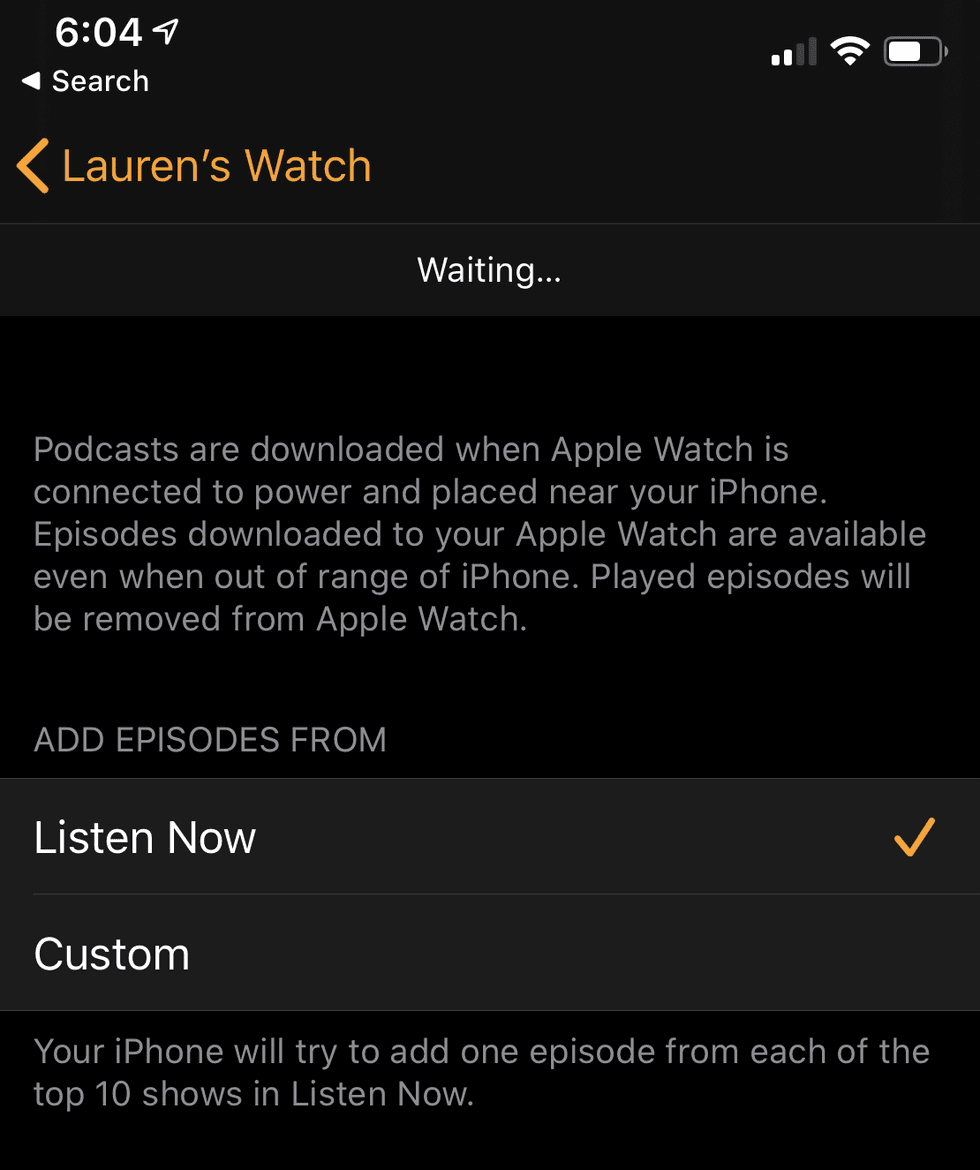 How to sync your Apple Watch to podcast subscriptions - Gearbrain