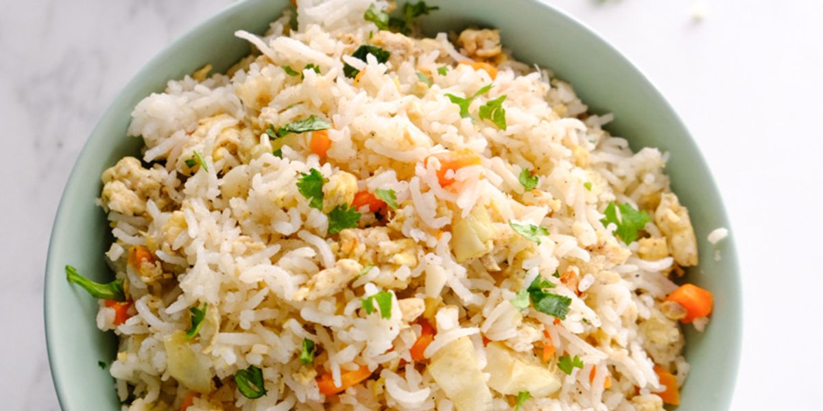 Garlic Egg Fried Rice - My Recipe Magic