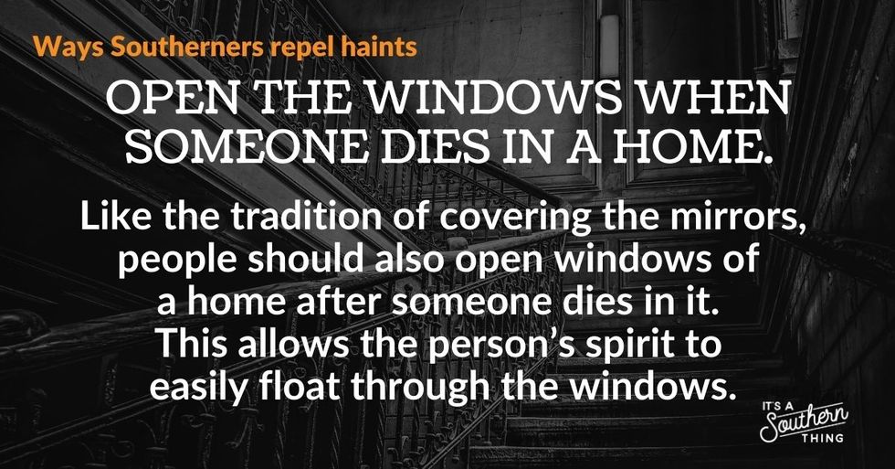 Southern traditions designed to repel haints and spirits - It's a ...