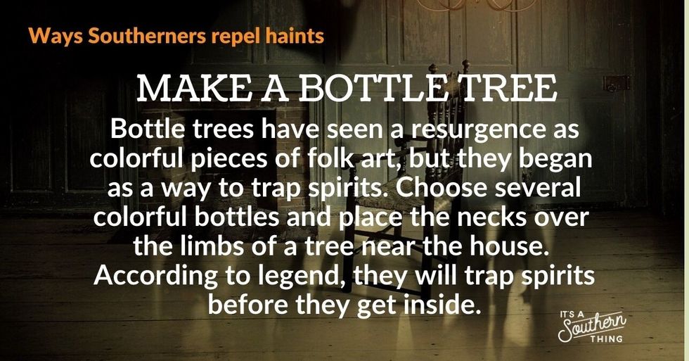 Southern traditions designed to repel haints and spirits - It's a ...
