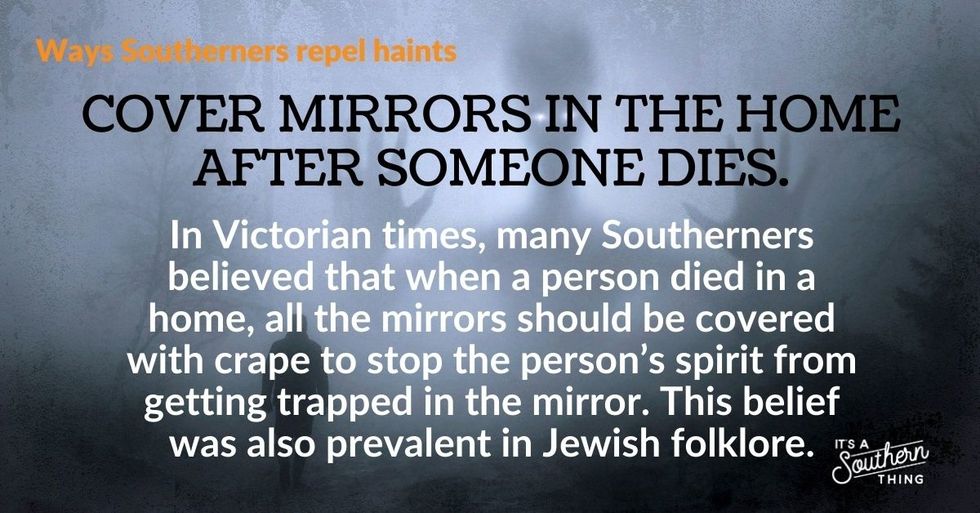 Southern traditions designed to repel haints and spirits - It's a ...