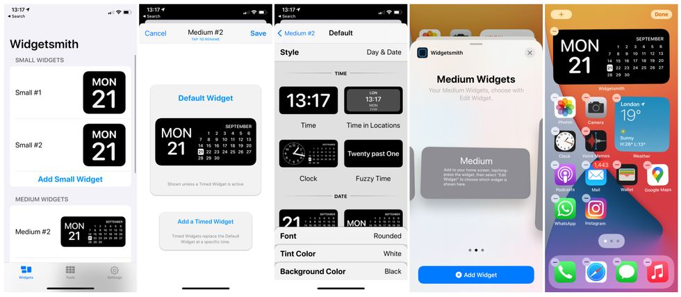 How to create custom iOS 14 iPhone widgets with Widgetsmith - Gearbrain