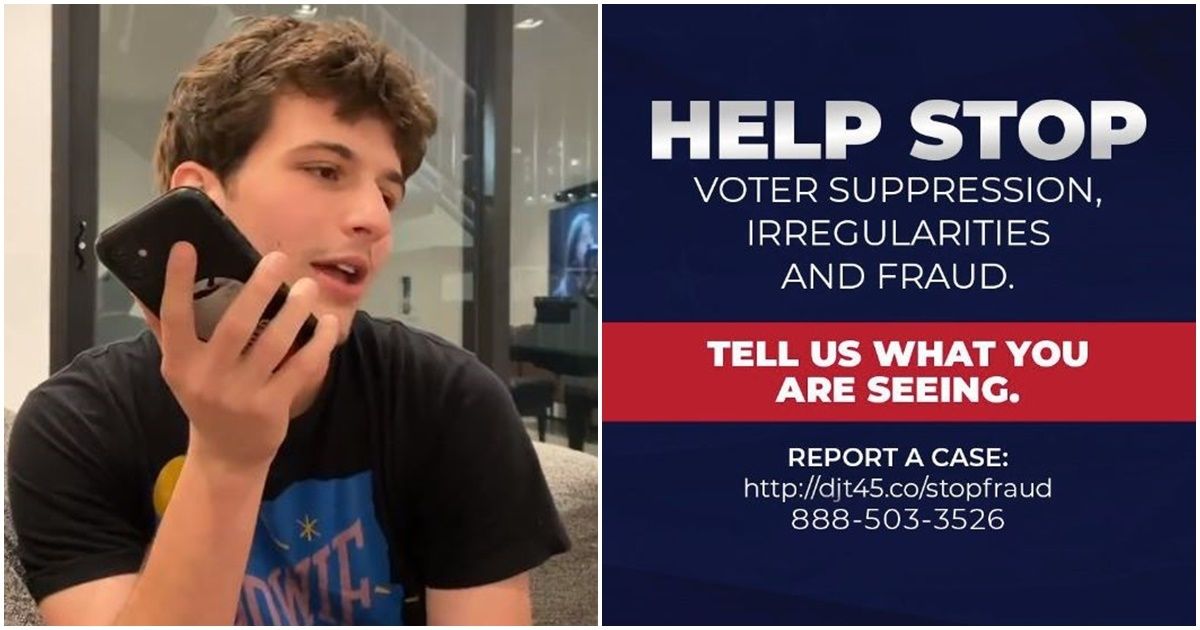 People are overwhelming Trump's voter fraud hotline with hilarious ...