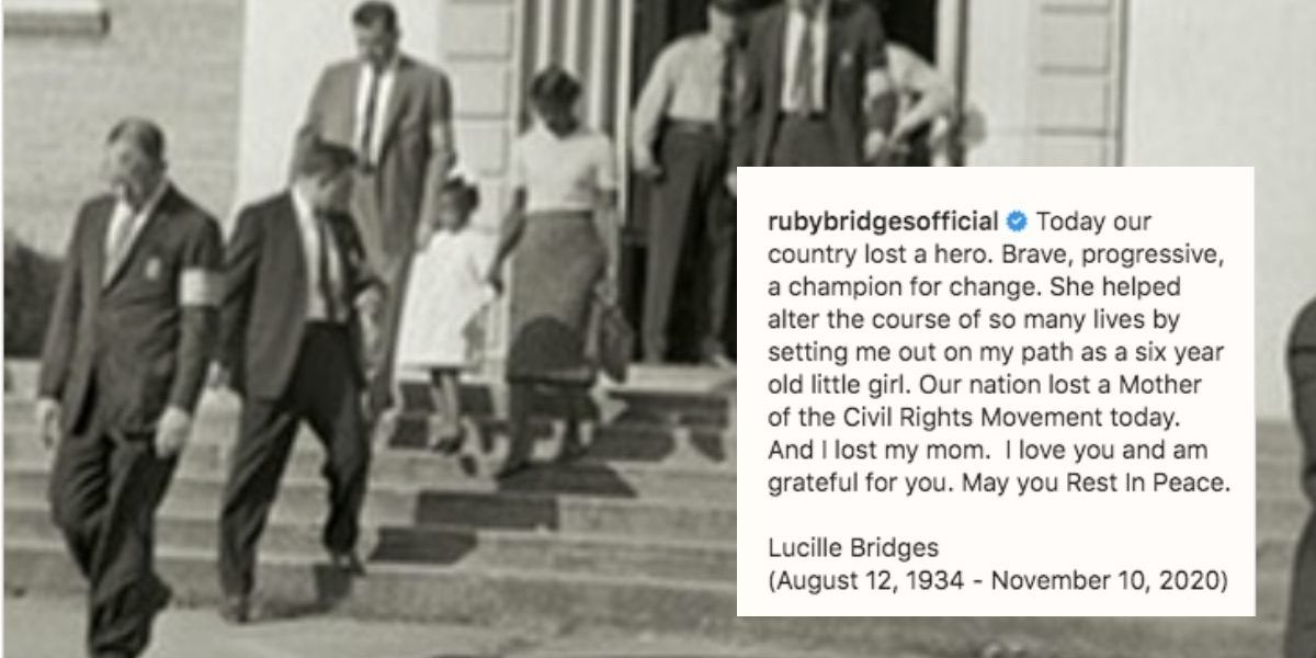 Ruby Bridges' mother passes at age 86. As a mom, I am in awe of her ...