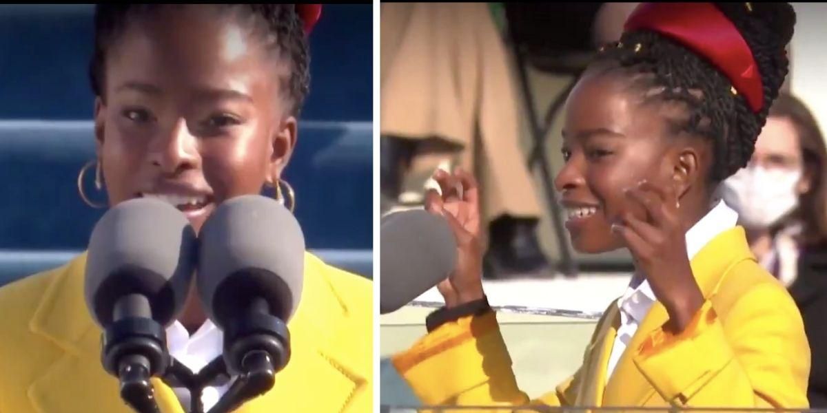 Amanda Gorman, the 22-yr-old inaugural poet, symbolizes America's ...
