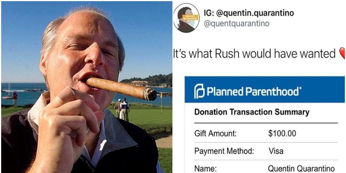 Meme maker uses Rush Limbaugh's death to raise over $500,000 for ...