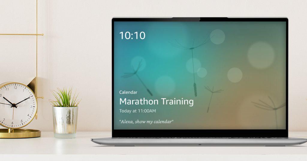 Alexa Show Mode turns Lenovo PCs into smart displays - Gearbrain