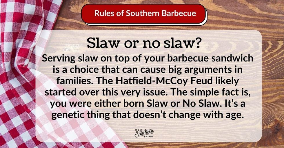 The rules of Southern barbecue - It's a Southern Thing
