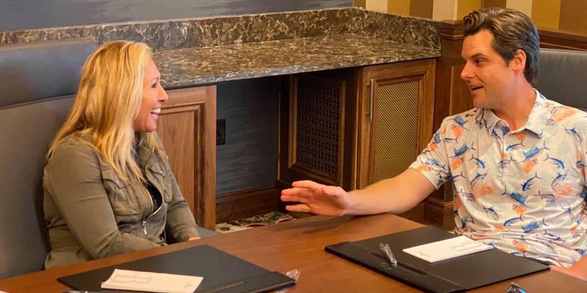 Margie Greene Will 'Lean Into' GOP Civil War Over House Leadership ...