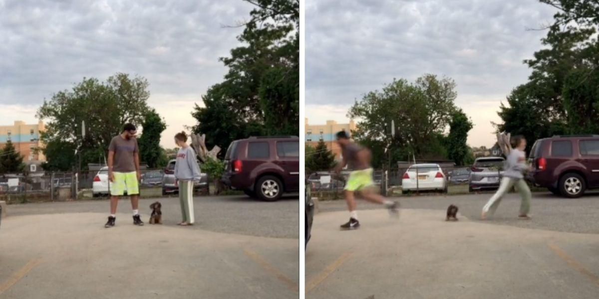 Couple shares hilarious viral video challenge to find out which person ...
