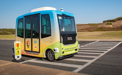 National Park Service tests driverless shuttles at two parks - Gearbrain
