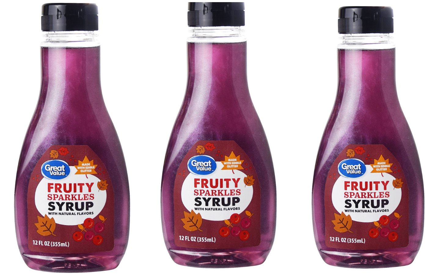 Walmart's new sparkly purple syrup aims to add some shimmer to your ...