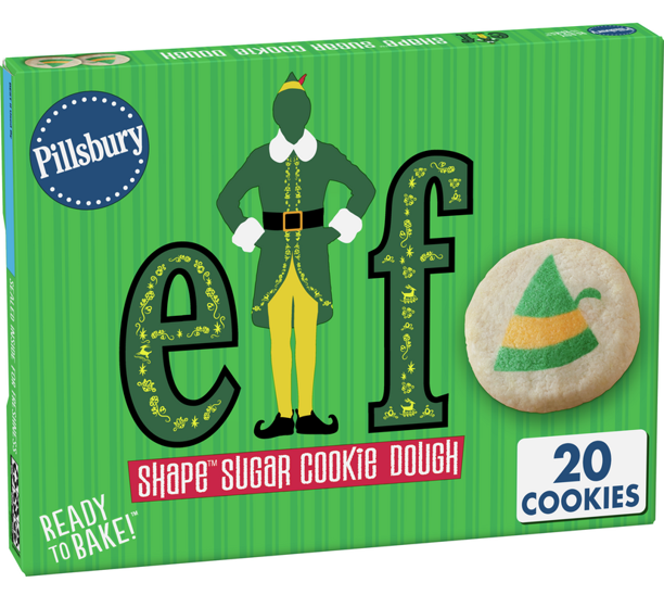You can get these 'Elf'-inspired sugar cookies at Walmart this month ...