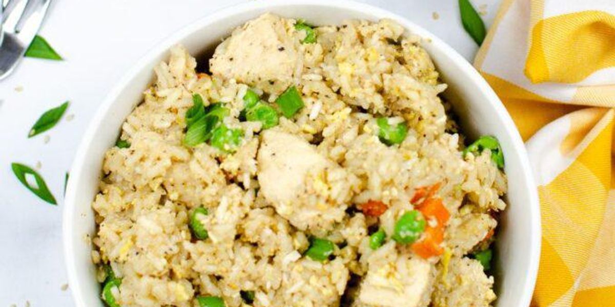 Instant Pot Chicken Fried Rice - My Recipe Magic