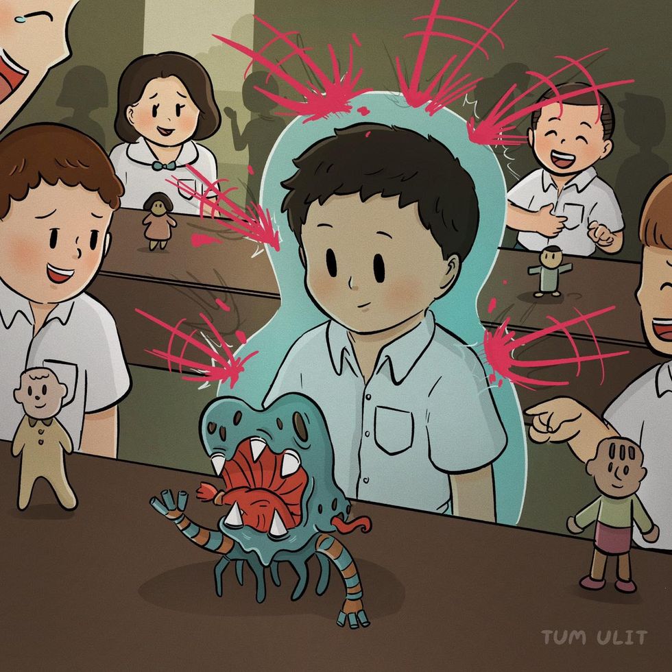 Artist brilliantly illustrates the power of words in a cute, yet ...