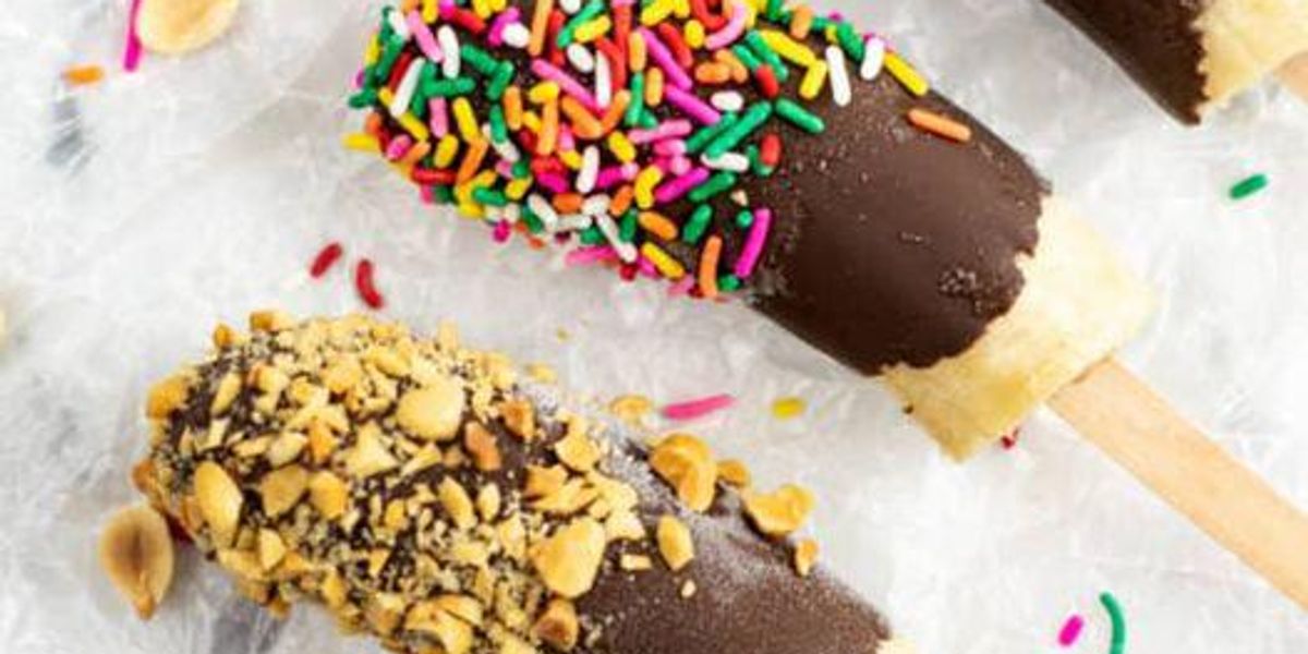 Frozen Chocolate Covered Bananas - My Recipe Magic