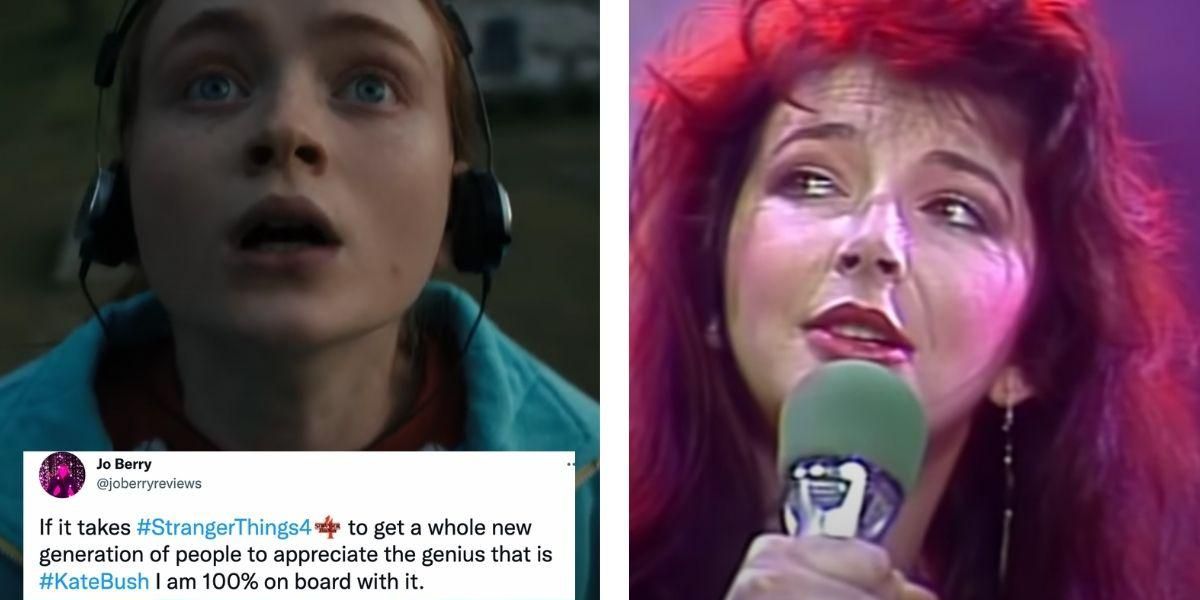 'Stranger Things' sends Kate Bush's 'Running Up That Hill' to No. 1 on ...