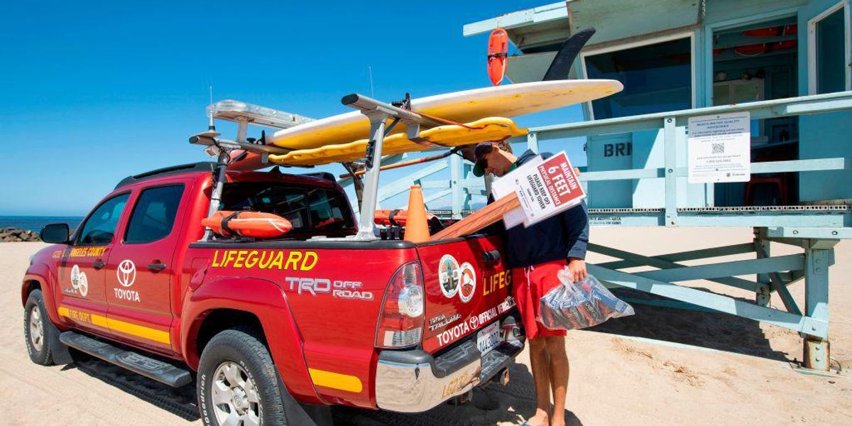 Lifeguards in Los Angeles raked in executive-level six-figure salaries ...