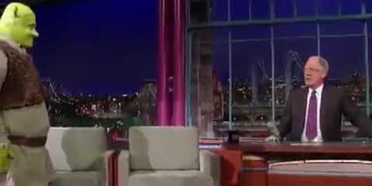 Rediscovered clip of Regis Philbin dressed as Shrek is great - Upworthy