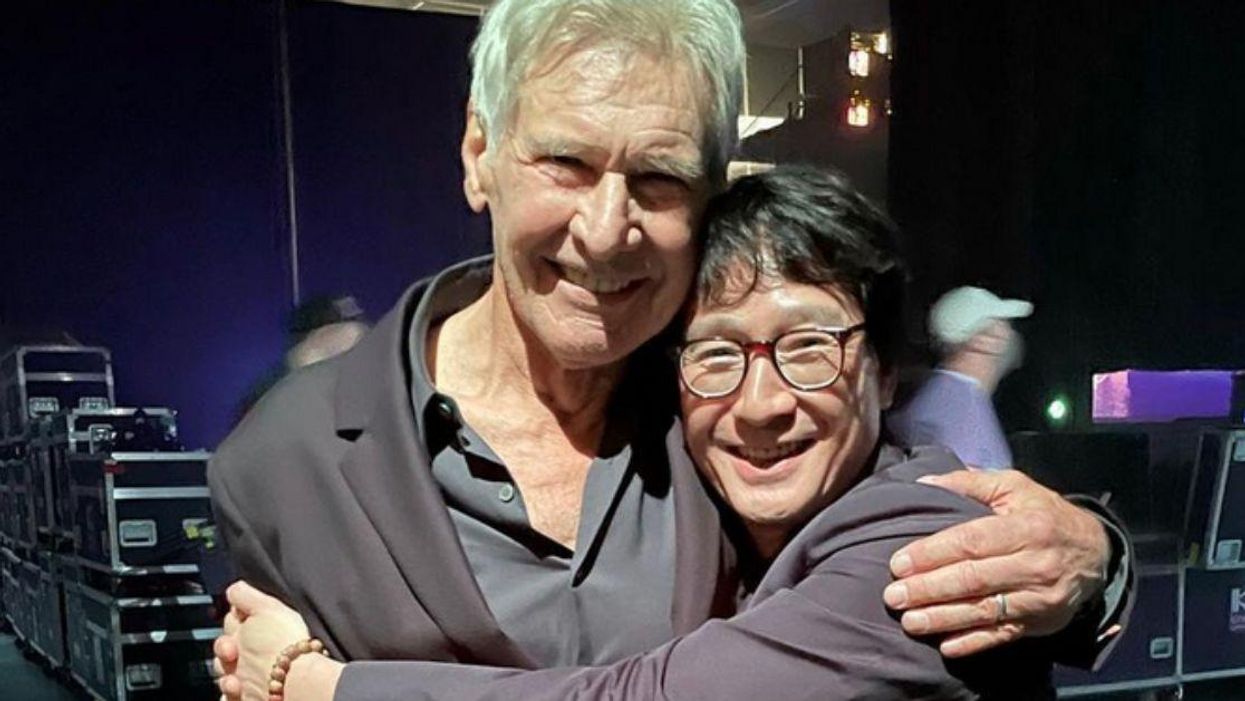 'Indiana Jones' Star Ke Huy Quan Dishes On Emotional Harrison Ford ...