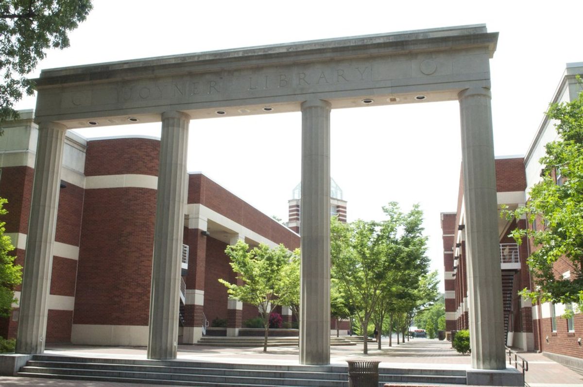 UPDATE: ECU Joyner Library Steps Sound Effects Have Been Changed