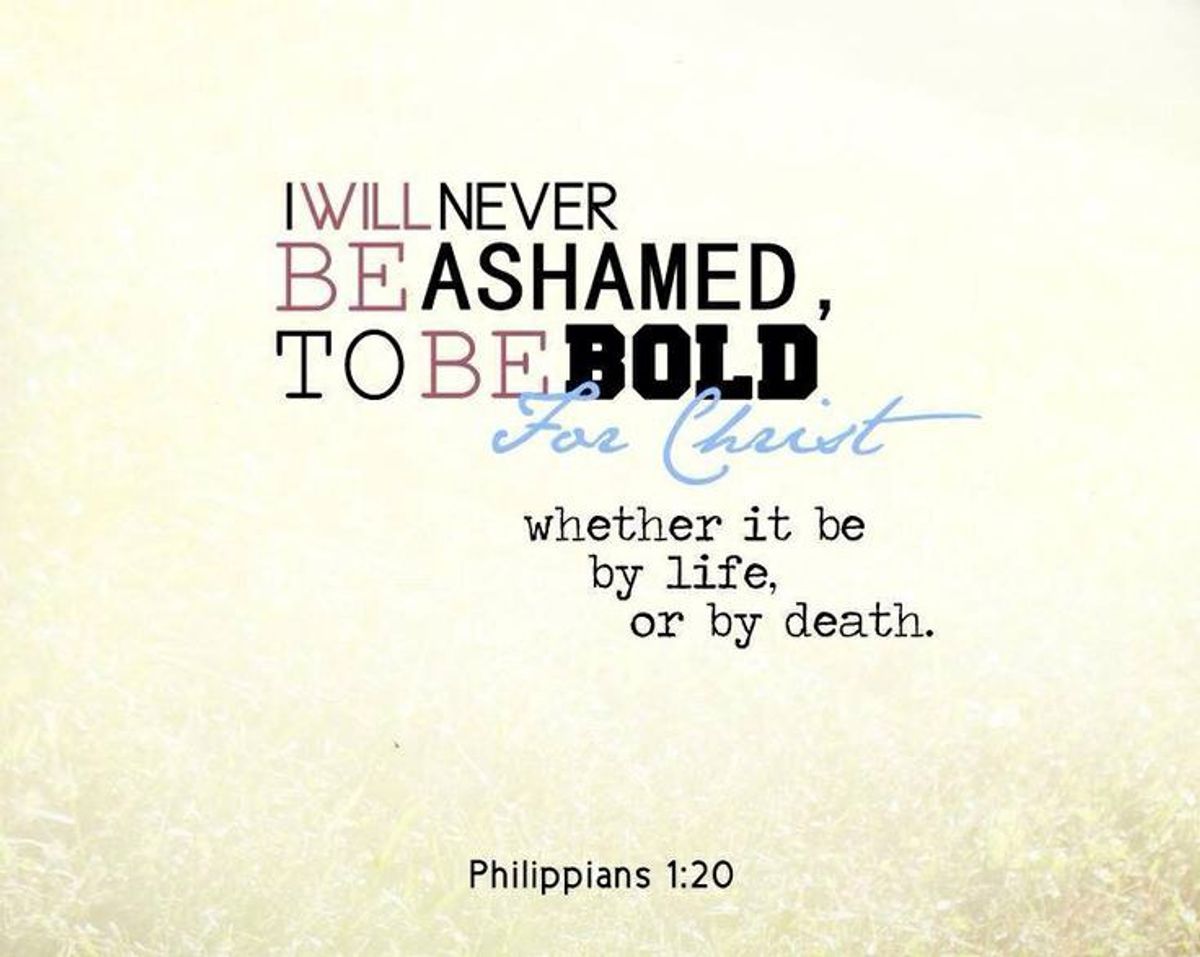 Be Bold. Share The Gospel.
