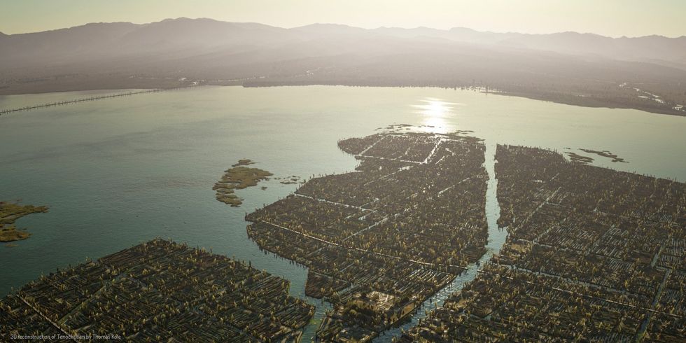 3D Reconstruction of Tenochtitlan - Luz Media