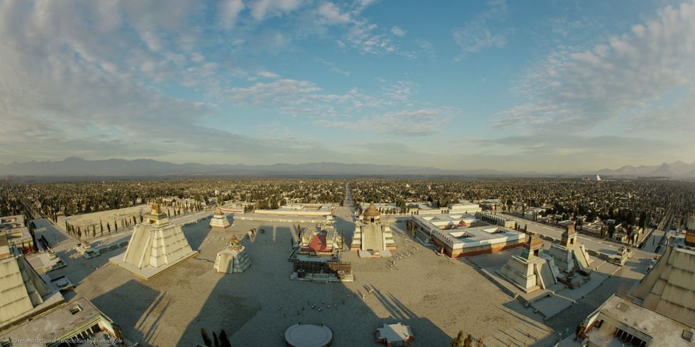 3D Reconstruction of Tenochtitlan - Luz Media
