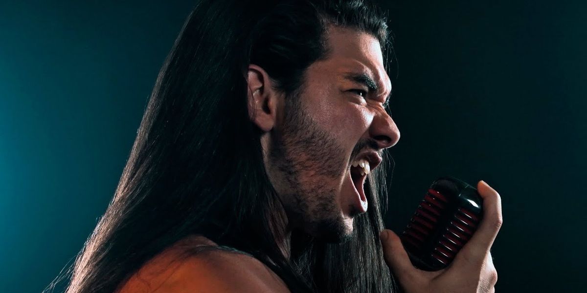 Heavy metal singer slays with version of 'Amazing Grace' - Upworthy