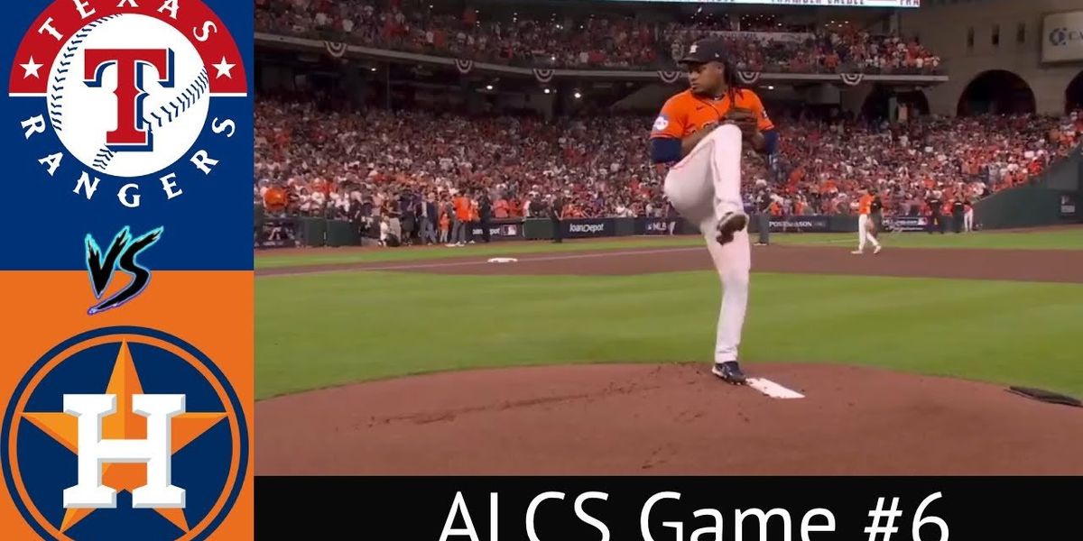 Astros drop Game 6 to the Rangers, 9-2 - SportsMap