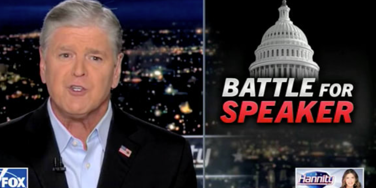 Hannity Faceplants In Frantic Bid To Make Jim Jordan Speaker (VIDEO ...