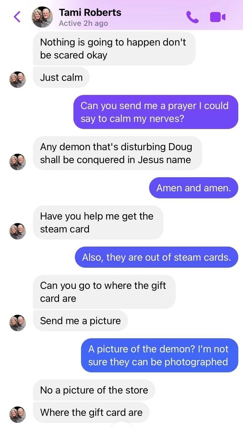 Guy makes up elaborate story when scammer messages him - Upworthy