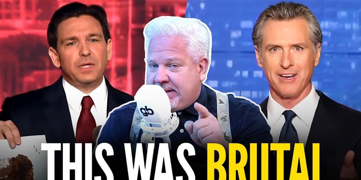 THIS move by Ron DeSantis DEVASTATED Gavin Newsom in debate - Glenn Beck