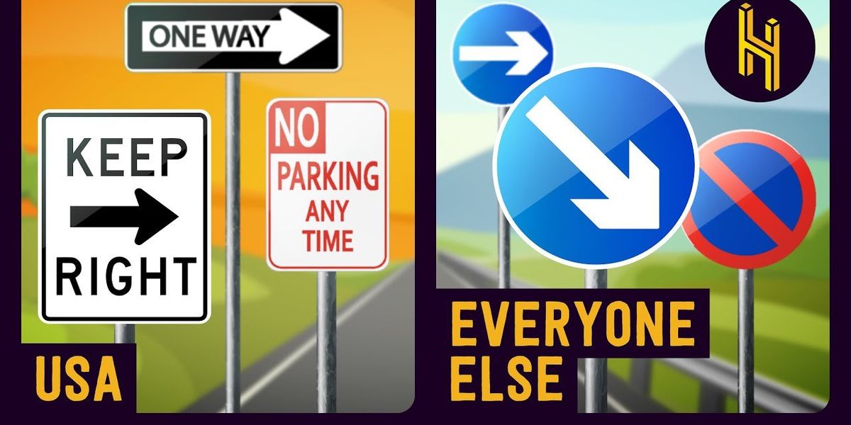 Why are America's street signs different? - Upworthy