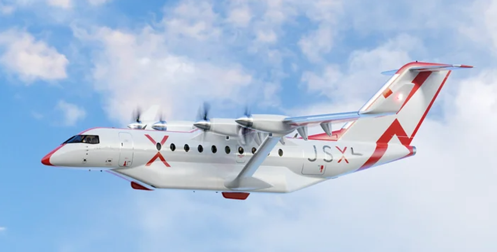 JSX lines up hundreds electric-hybrid planes for takeoff - Energy Capital