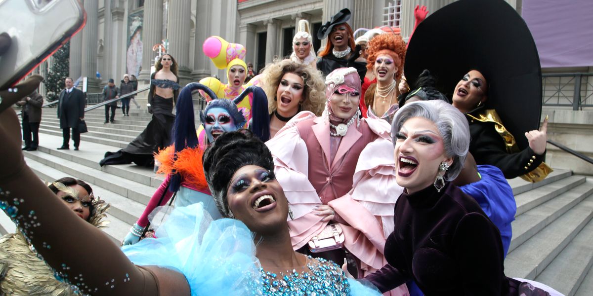 The Queens of 'RuPaul's Drag Race' Season 16 Storm The Met - PAPER Magazine