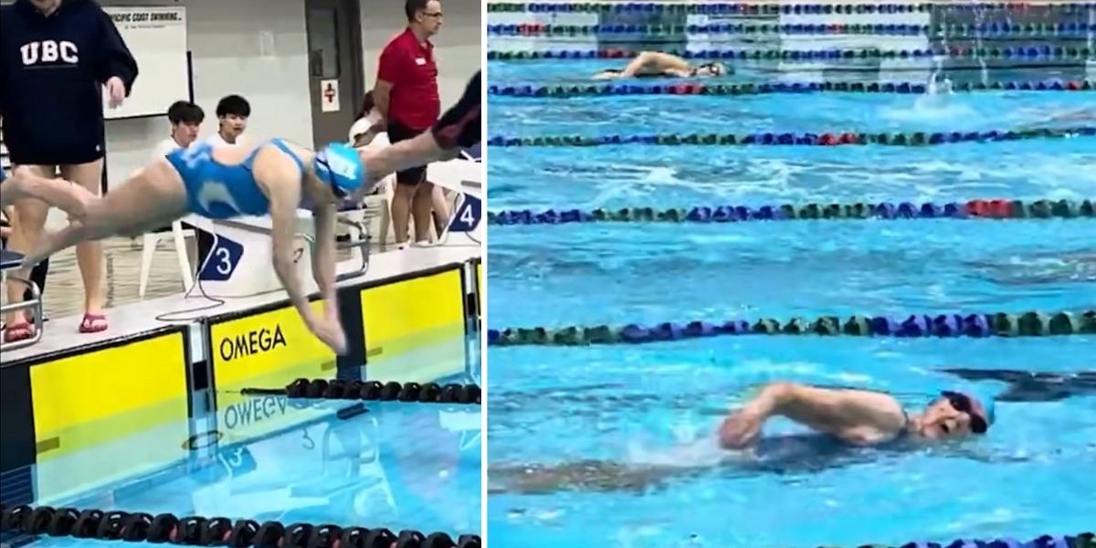 99-year-old swimmer just shattered a centenarian swim record - Upworthy
