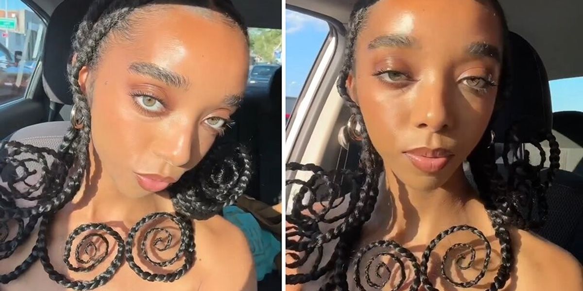Model Kayra Theodore Hairstyles Defies Gravity - xoNecole